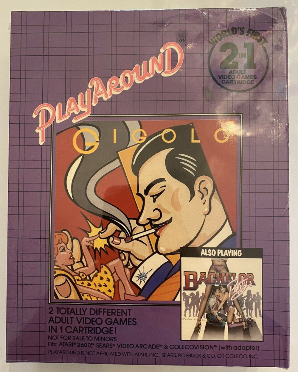 Atari 2600 VCS Bachelor Party / Gigolo : scans, dump, download ...
