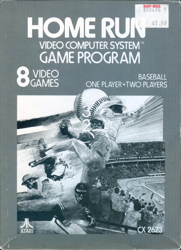 Atari 2600 VCS Home Run : scans, dump, download, screenshots, ads ...