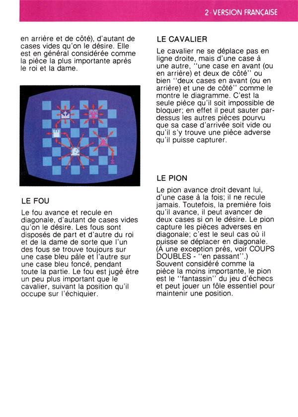 Atari 2600 VCS Video Chess : scans, dump, download, screenshots, ads ...