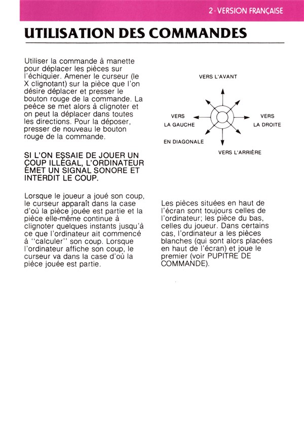 Atari 2600 VCS Video Chess : scans, dump, download, screenshots, ads ...