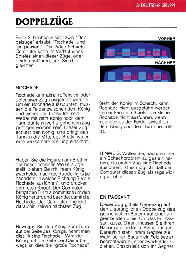 Atari 2600 VCS Video Chess : scans, dump, download, screenshots, ads ...
