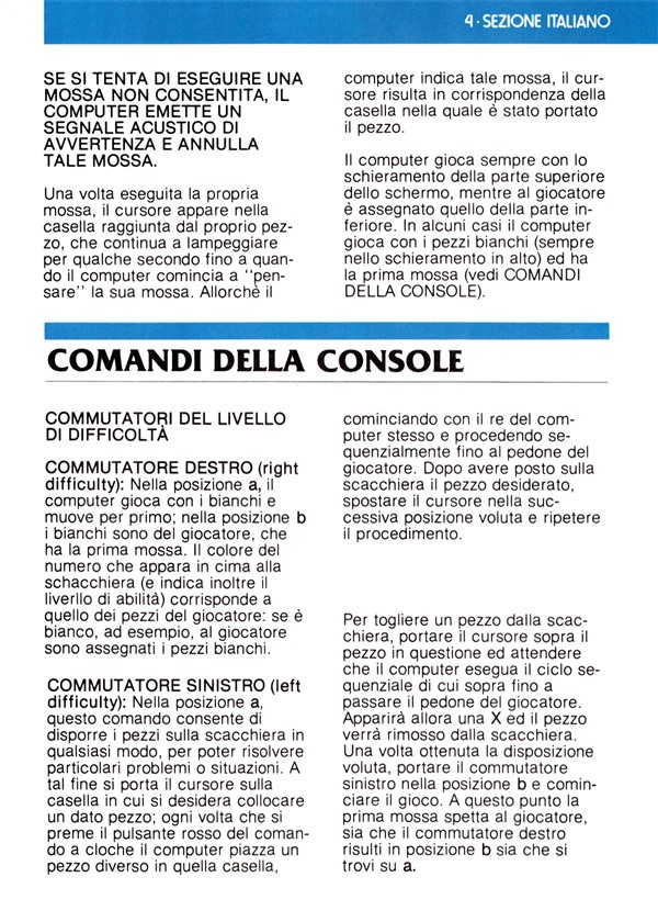 Atari 2600 VCS Video Chess : scans, dump, download, screenshots, ads ...